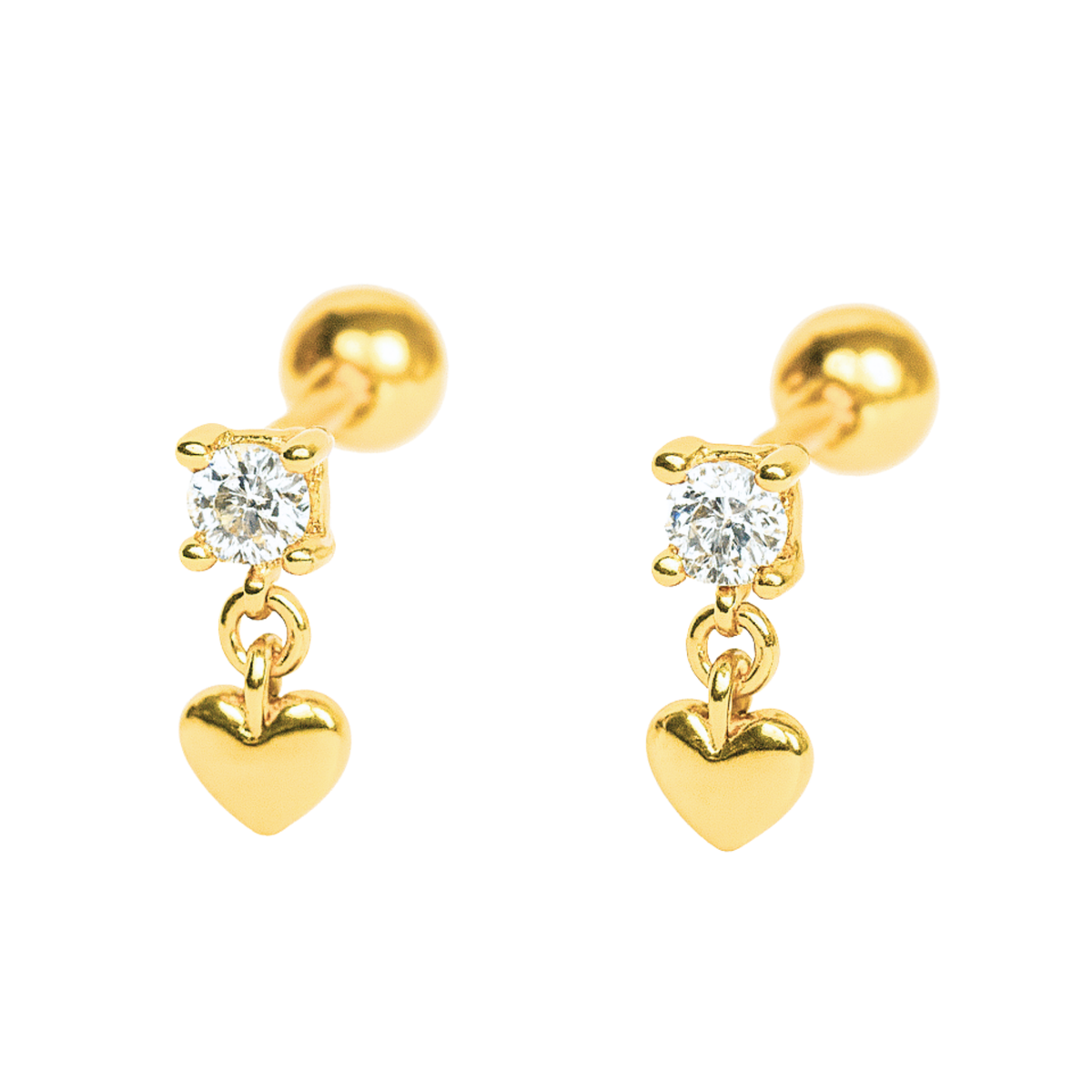 Piercings de Corazón Colgante – Joyeria Pangea